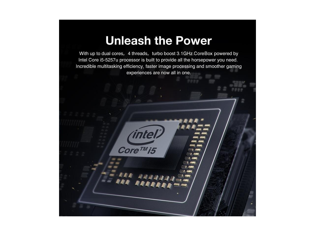 CHUWI CoreBox Pro Mini PC, 12GB RAM 256GB SSD,Intel i3-1005G1 (Up to 3 ...