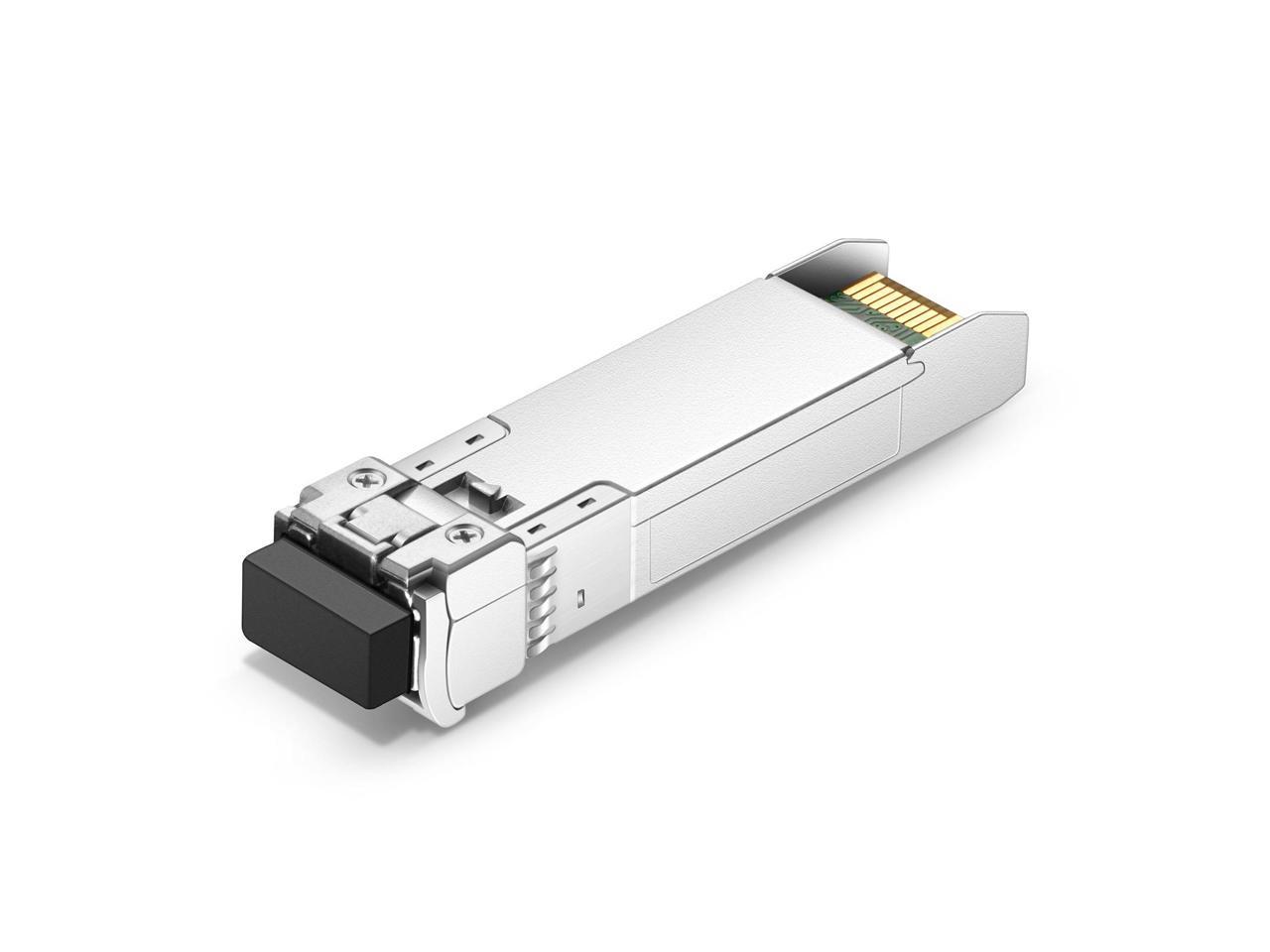 QSFPTEK 10G SFP+ Module LC Single-Mode Transceiver 10GBASE-ZR for Cisco SFP-10G-ZR, Ubiquiti ...