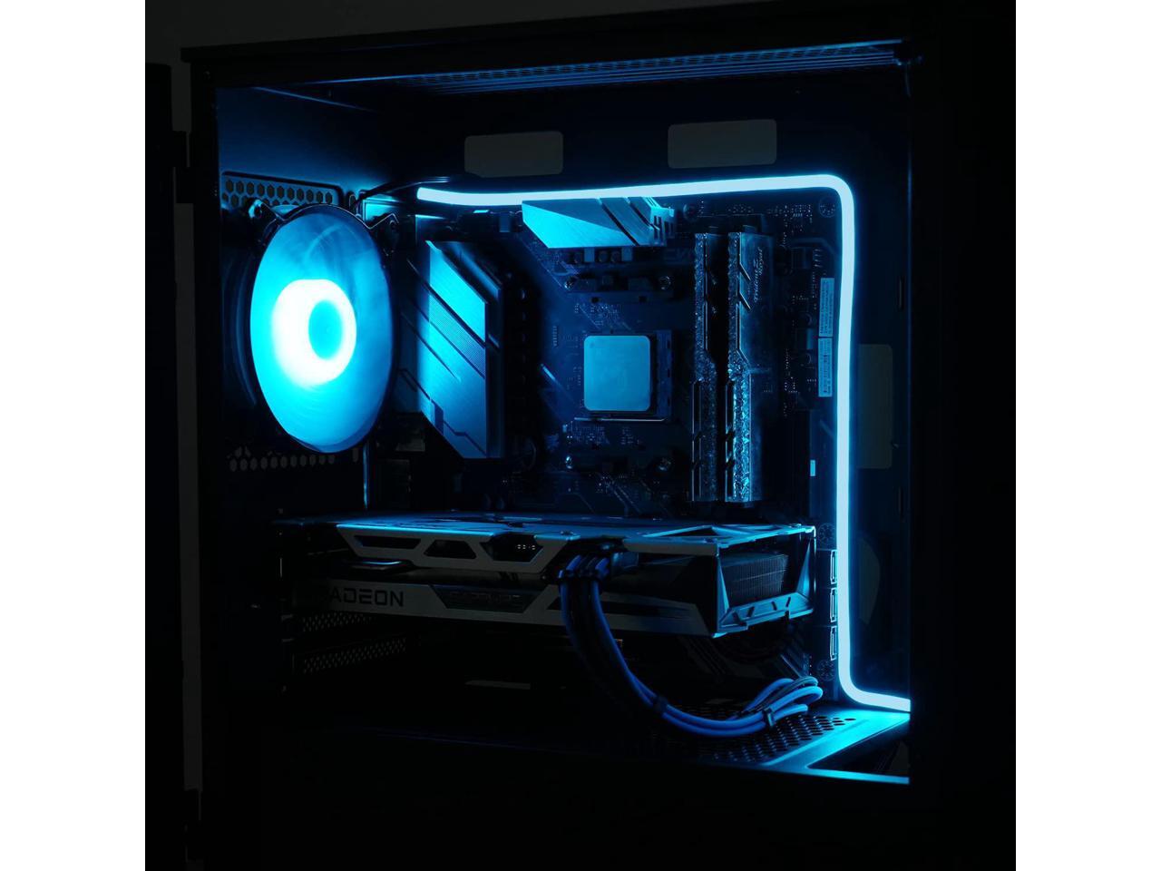 Vetroo Magnetic ARGB LED Strips 5V 3PIN for PC Aura SYNC, Gigabyte RGB ...