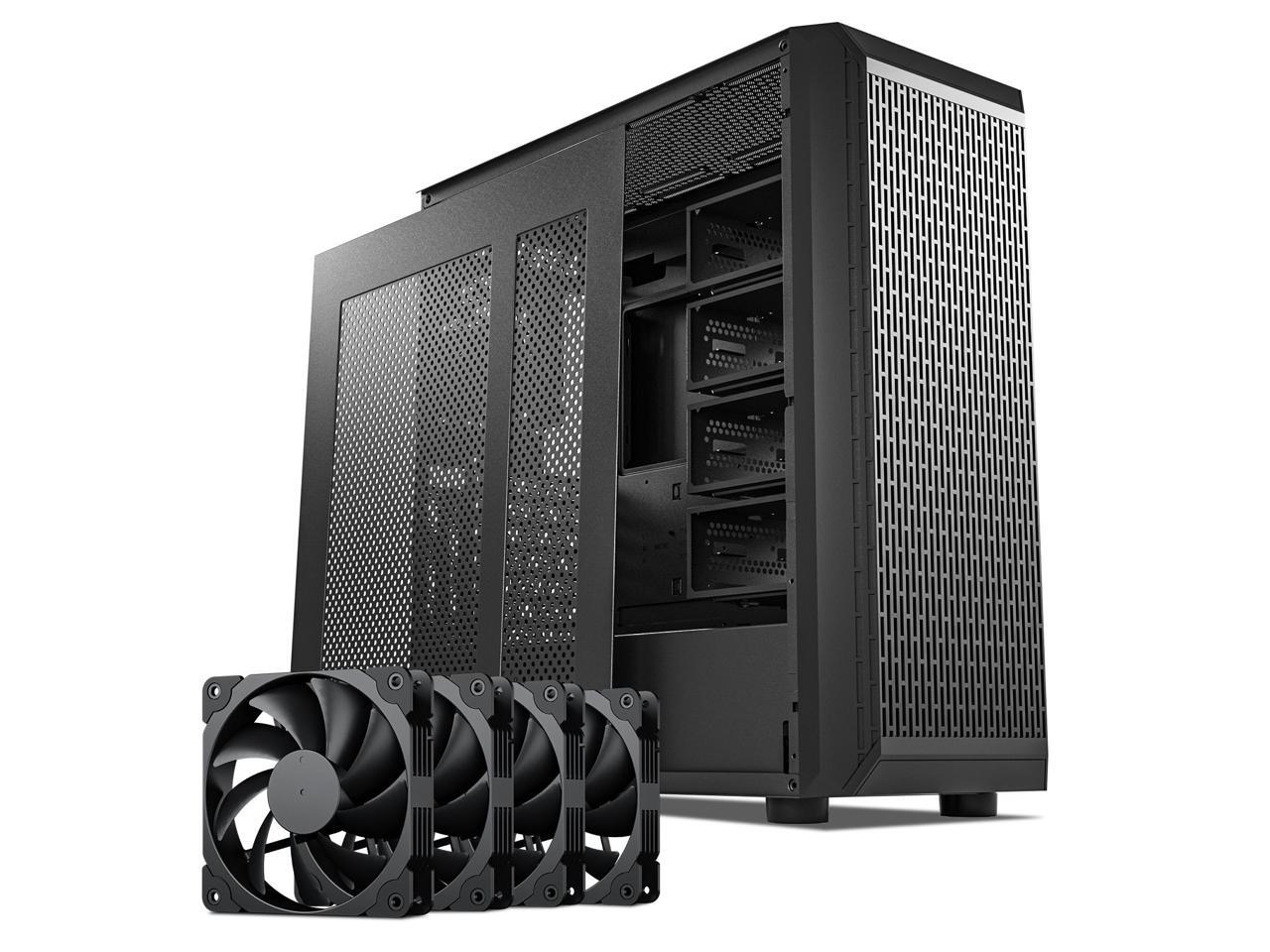 DARKROCK Classico Storage Master Case ATX Computer Case Mid Tower with ...