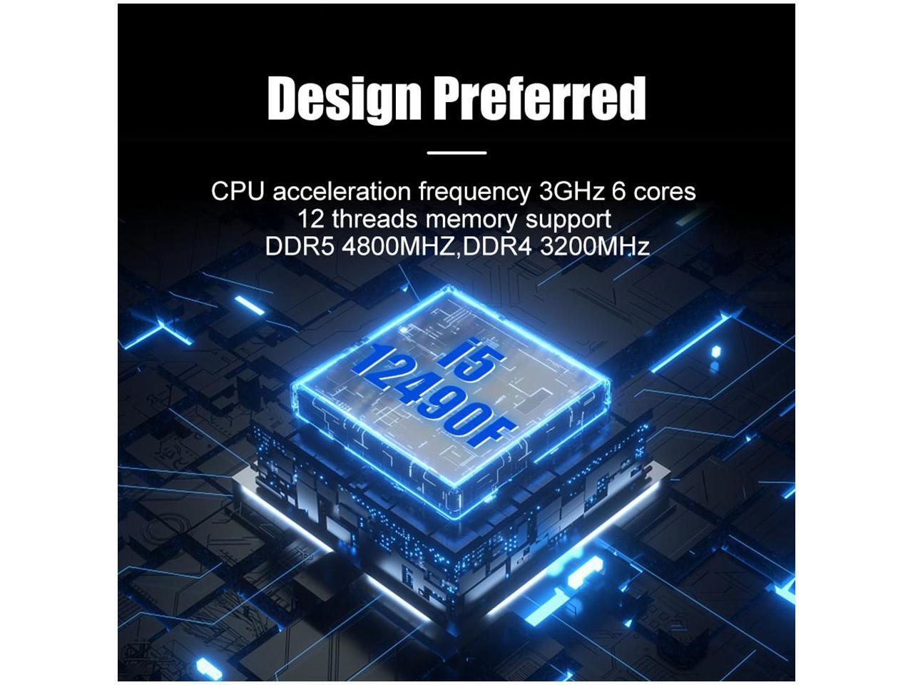 Intel Core i5-12490F Alder Lake Desktop Processor Game Special Edition ...