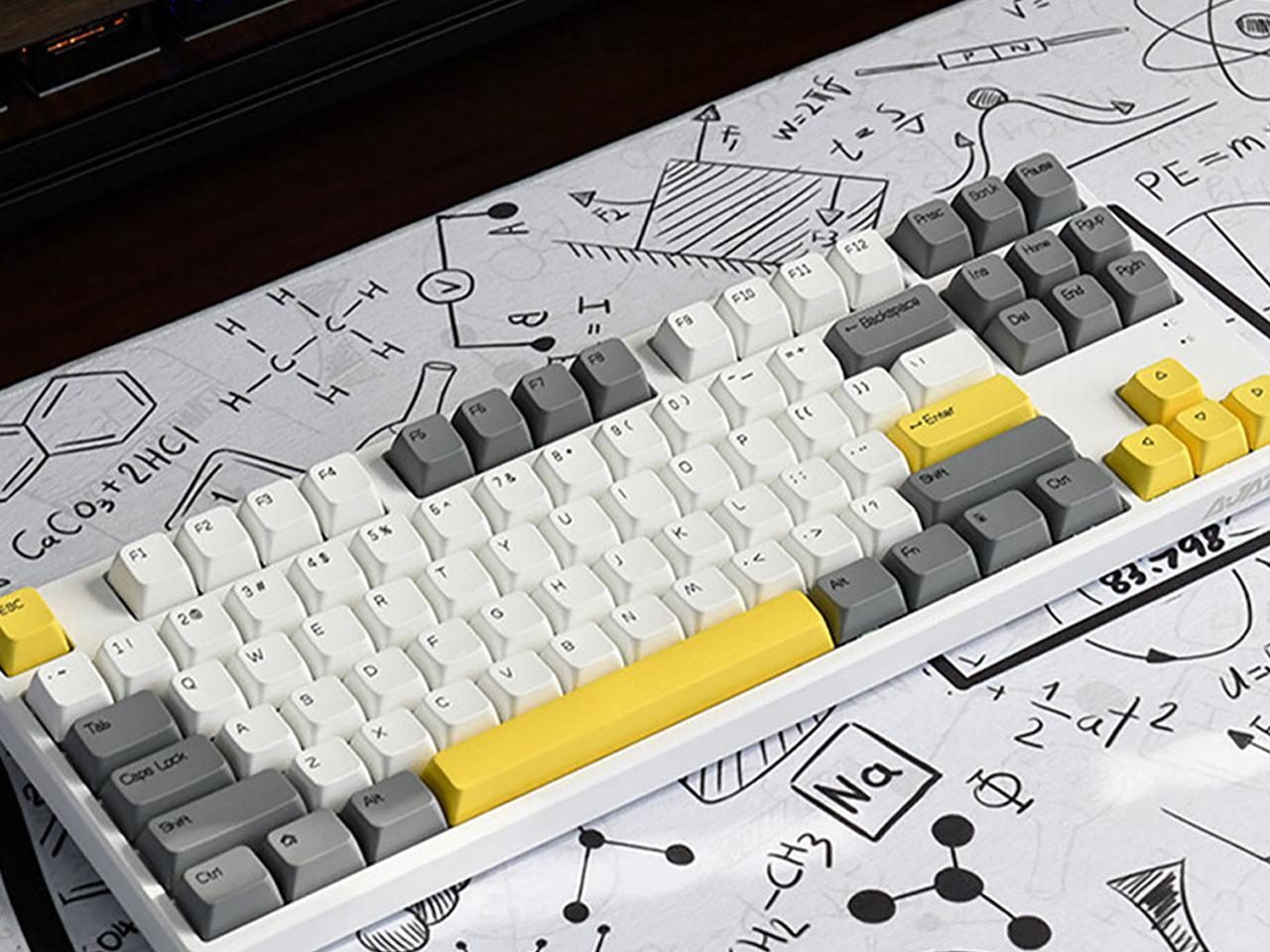 AJazz AK873 Bluetooth mechanical keyboard, 87-keys,RGB-LED backlight ...