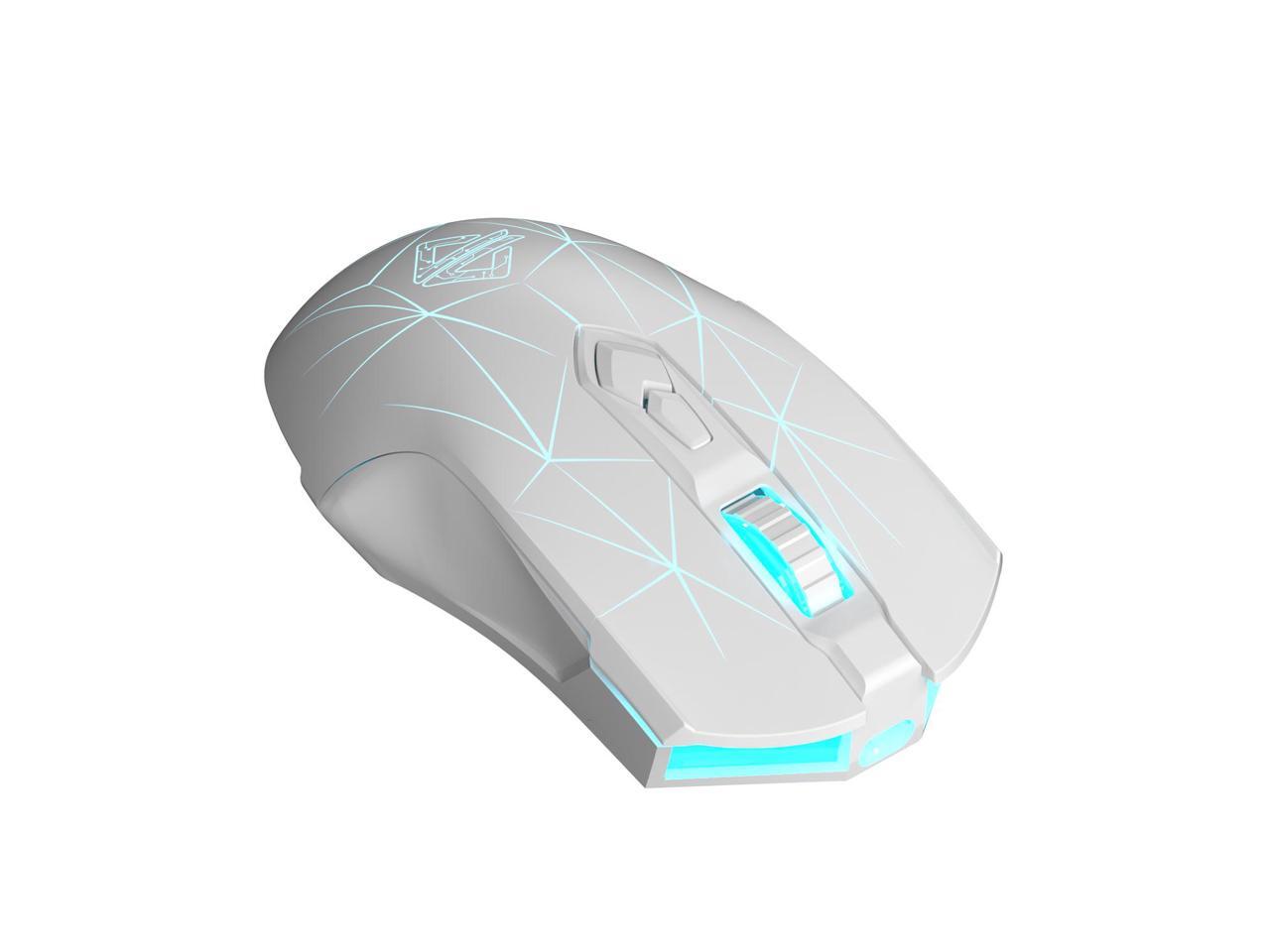 Ajazz Aj52Pro RGB 2.4G Wireless Gaming Mouse Rechargeable Bluetooth ...