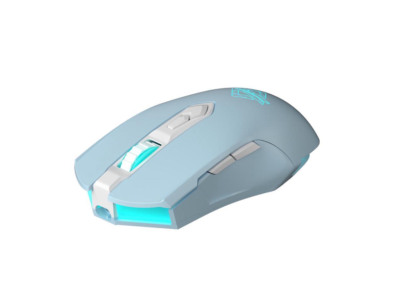 Ajazz Aj52Pro RGB 2.4G Wireless Gaming Mouse Rechargeable Bluetooth ...