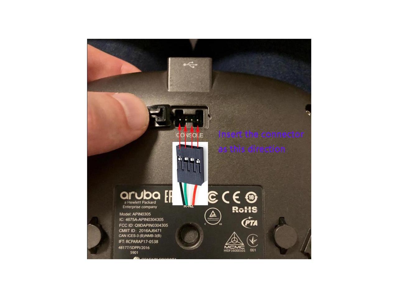 Aruba USB Console Cable With CP2102 Chip for Aruba Wirelss Access Point AP-207 AP-304/305 AP-314 ...