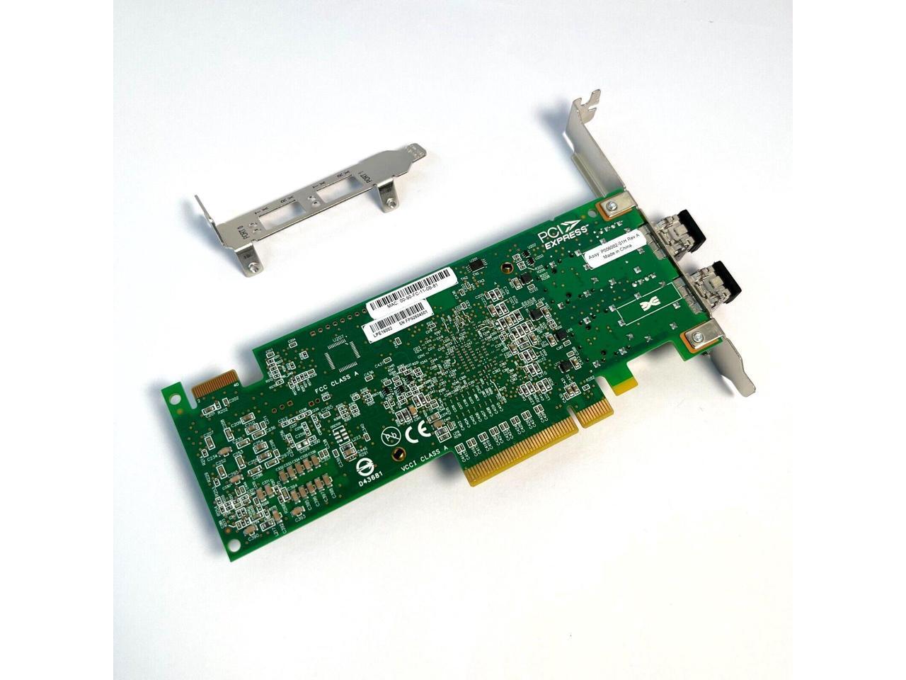 Emulex LPe16002 16GB FC Dual Port HBA FIBRE CHANNEL 2P PCI-E ADAPTER ...