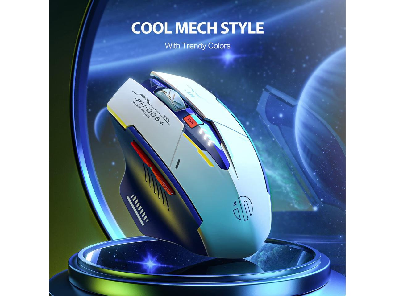 INPHIC-M6P MWireless Mouse 700mAh Large Ergonomic Rechargeable 2.4G ...