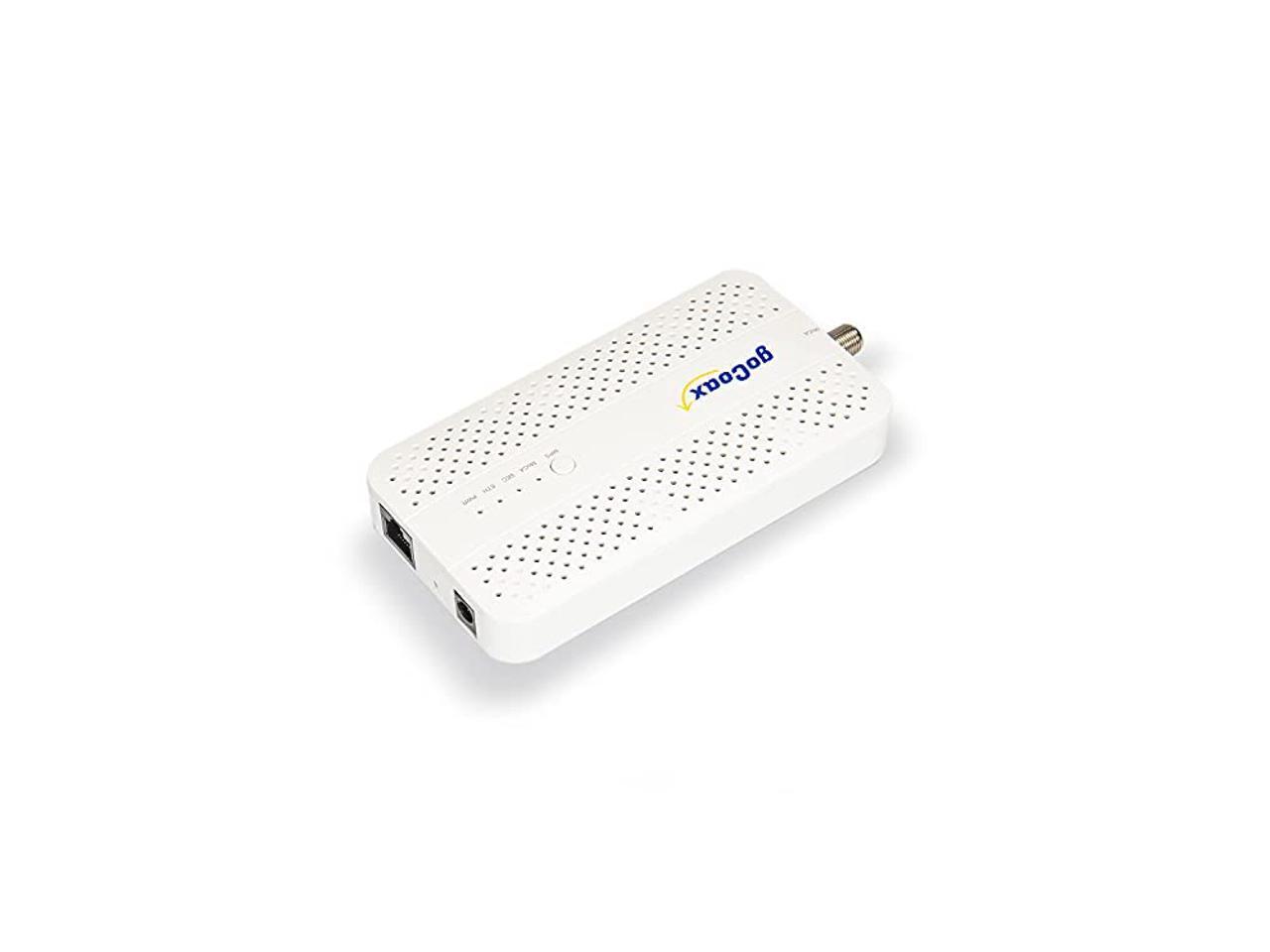goCoax MoCA 2.5 Adapter with 2.5GbE Ethernet Port. MoCA 2.5. 1x 2.5GbE ...