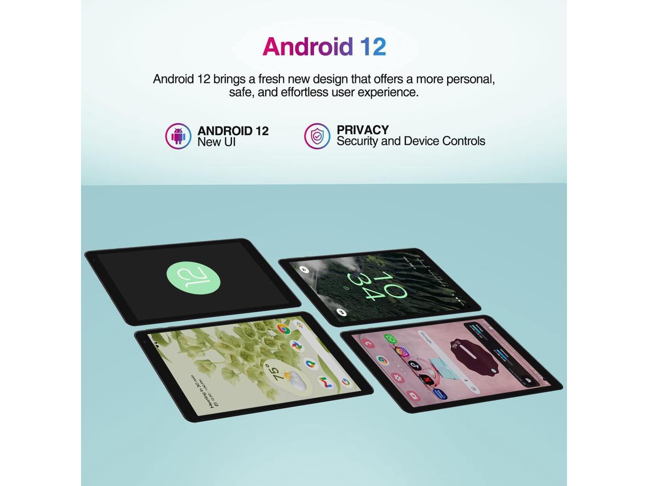 Fusion5 2023 New 10.1" Android 12 Tablet, F202 Full HD Ultra Slim ...