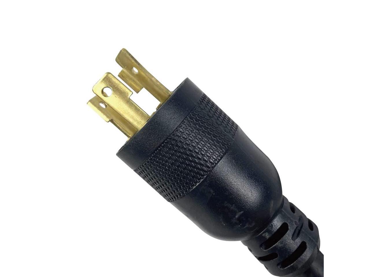 Metered-Breaker-Surge Protection PDU, 240V, L6-30P, 30A, 7200watts, (4 ...