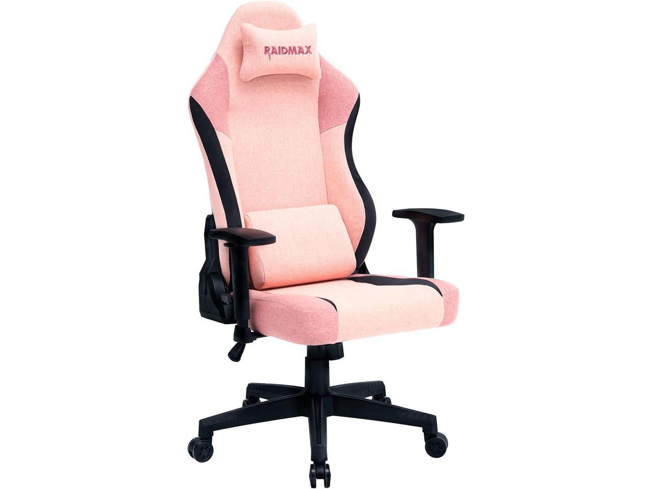 Raidmax DK802 Series Computer-Gaming-Chairs, Soft Breathable Fabric All ...
