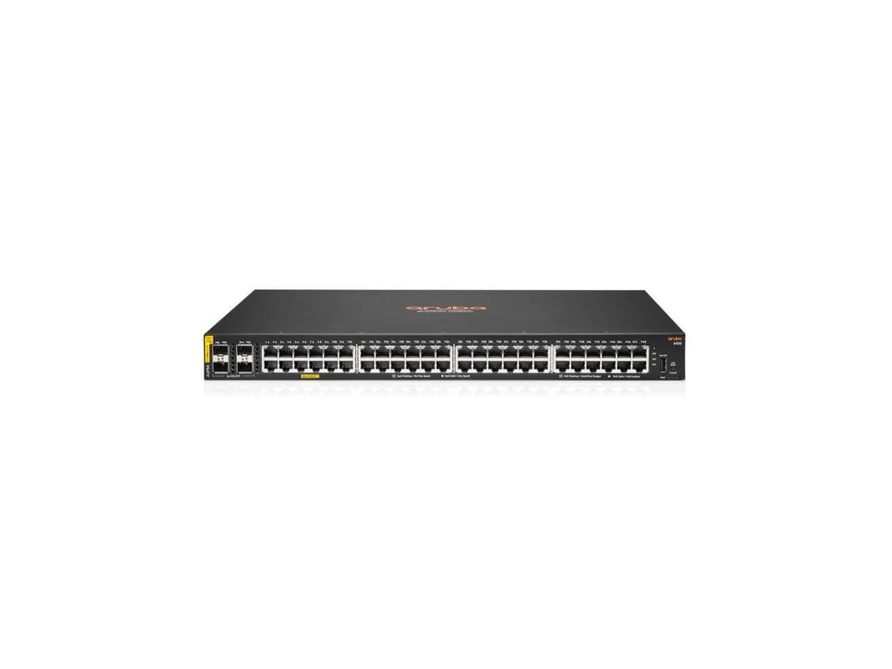 JL675A - Aruba 6100 Series Switch Aruba 6100 48G Class4 PoE 4SFP+ 370W ...