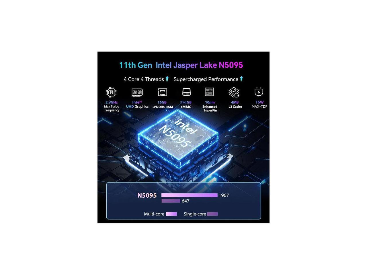 Higole Gole 2 Pro Mini Pc Windows 11 Pro Intel Celeron N5095 16gb