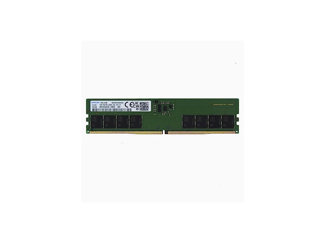 Samsung 16GB (1x16GB) DDR5 5600MHz High-Performance Gaming RAM PC5 ...