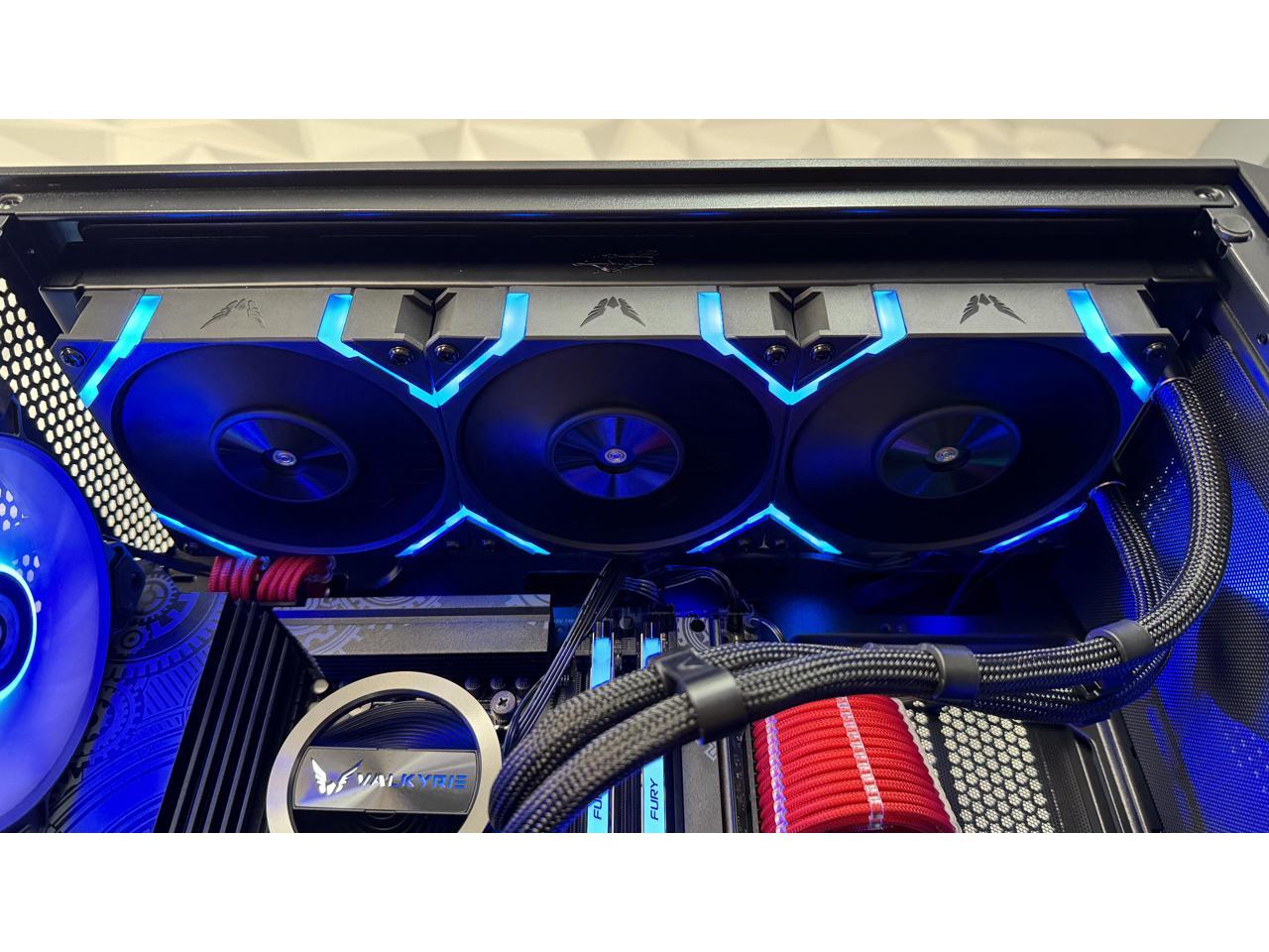 Valkyrie X12 Black PC Case Fan - 120mm - High Performance - aRGB LED ...