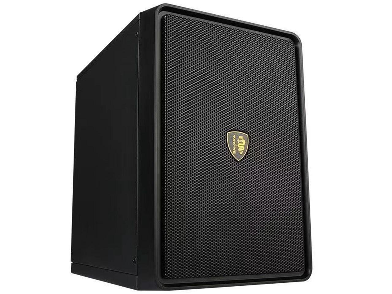 Black Mini MATX Mesh Case,Simple Compact Desktop Micro ATX Chassis ...