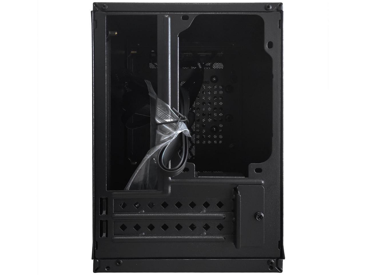 Black Mini MATX Mesh Case,Simple Compact Desktop Micro ATX Chassis ...