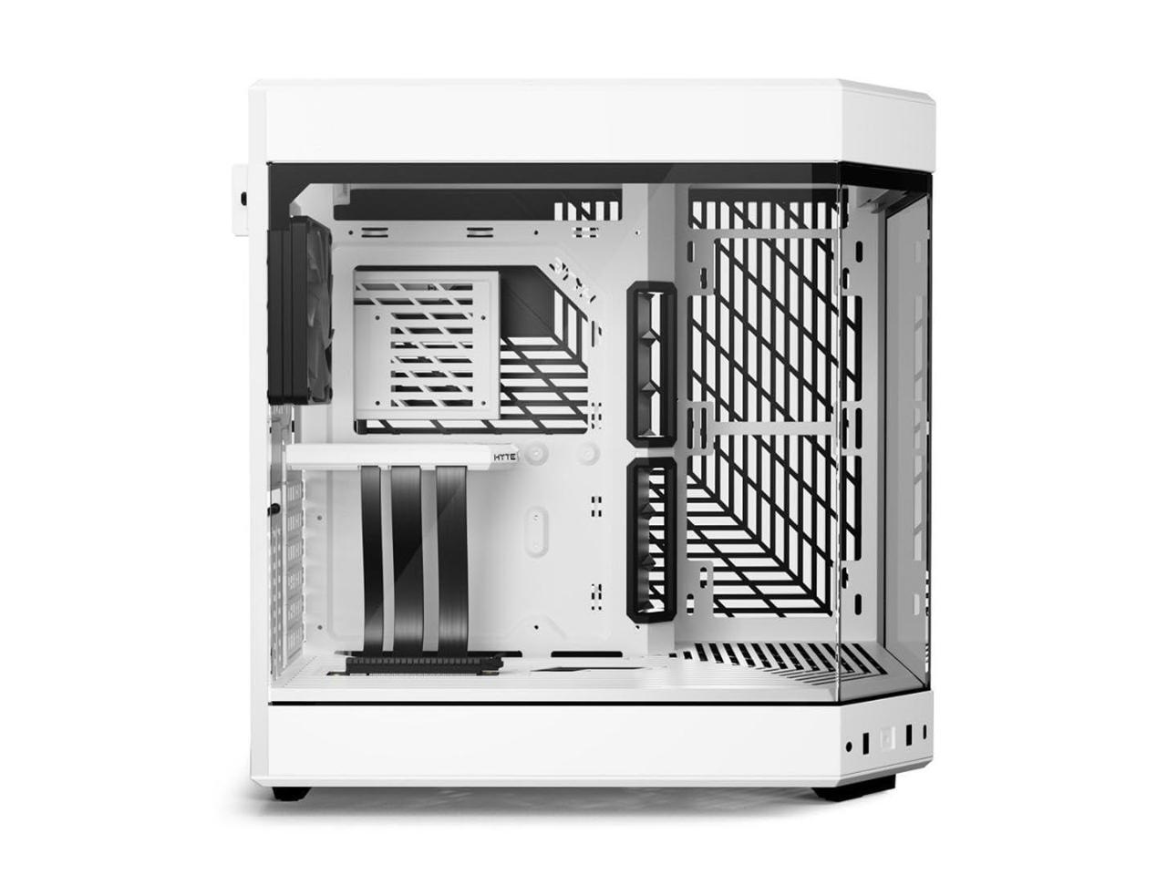 HYTE Y60 Modern Aesthetic Dual Chamber Panoramic Tempered Glass Mid ...