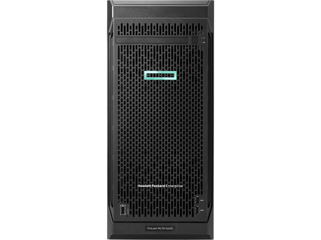 HPE ProLiant ML110 G10 4.5U Tower Xeon Silver 4210R 16GB ATA/600 12Gb/s SAS - Newegg.com
