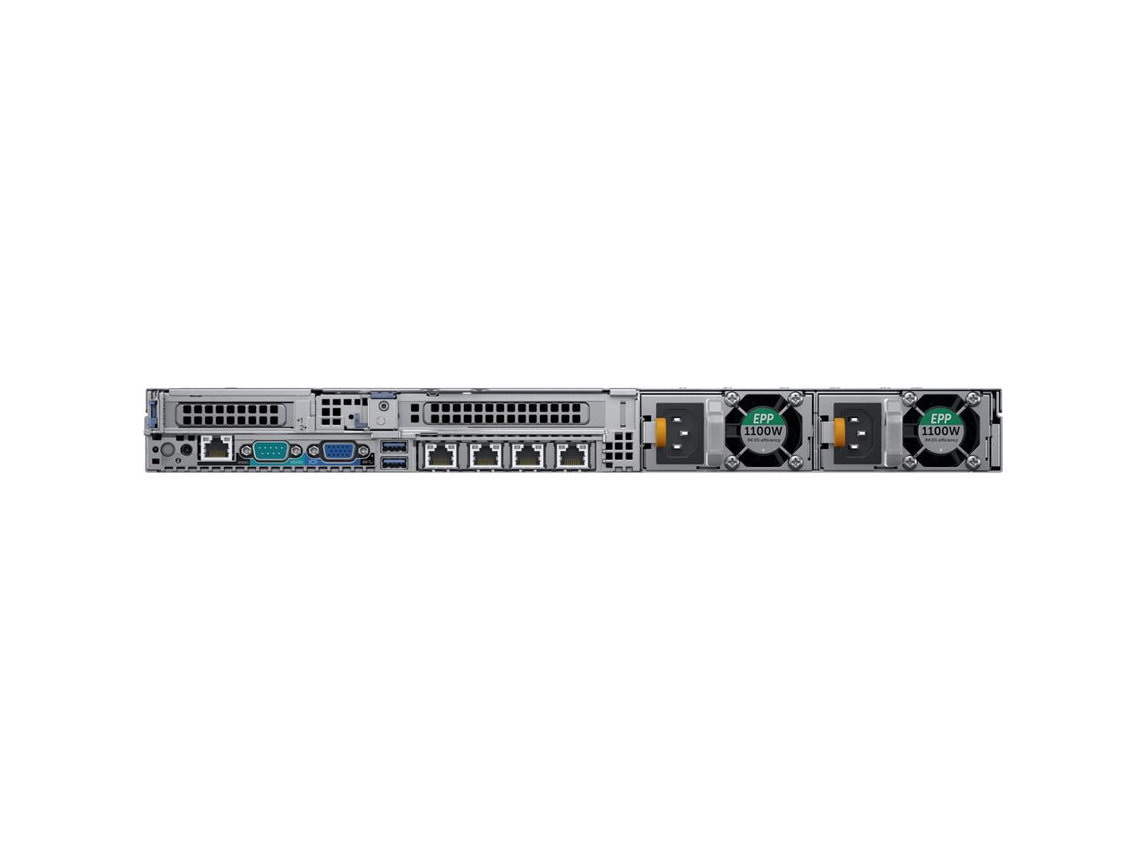 Dell EMC PowerEdge R640 1U Rack Server - 1 x Intel Xeon Bronze 3104 ...