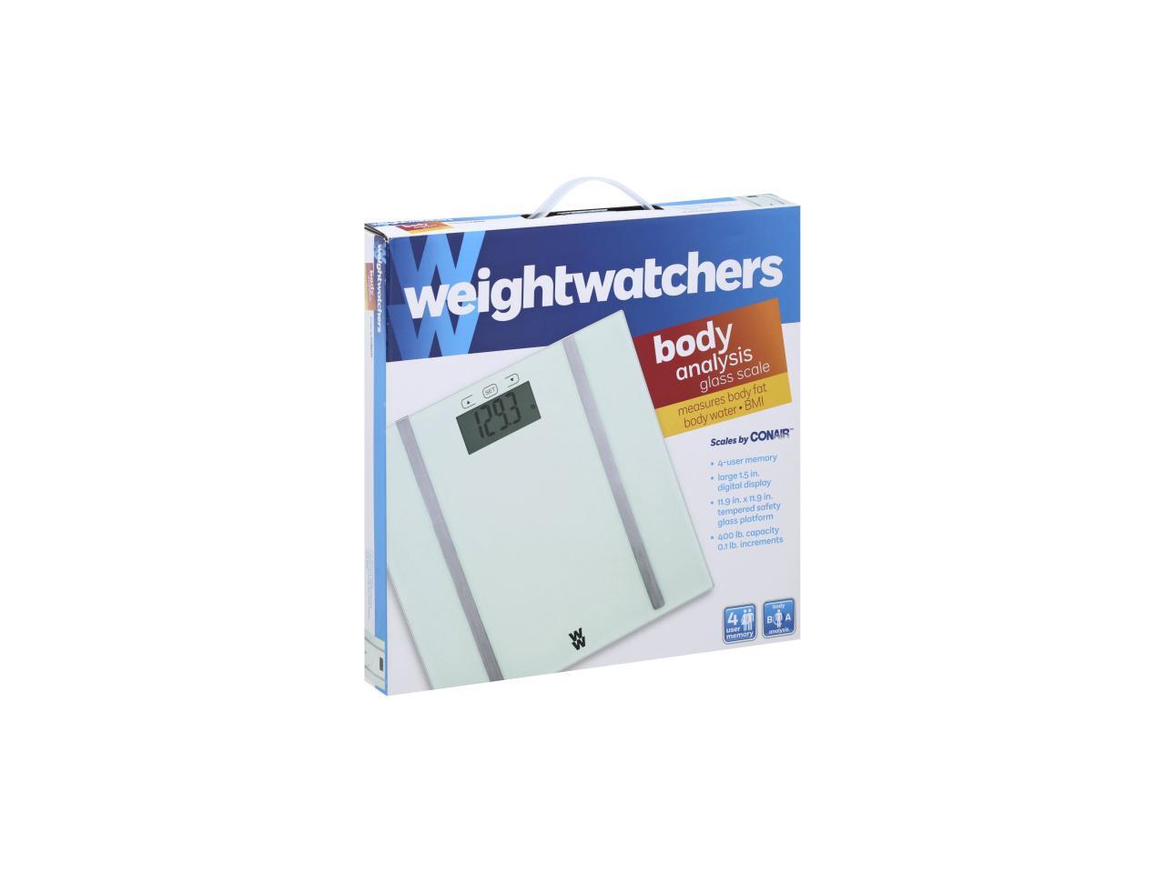CONAIR WW706XF Glass Body Analysis Scale - Newegg.com