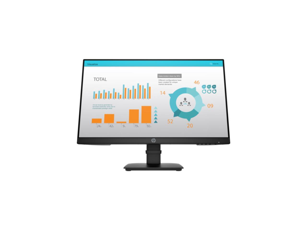 HP 24" (23.8" Viewable) 60 Hz IPS FHD IPS Monitor 5ms GtG (with ...