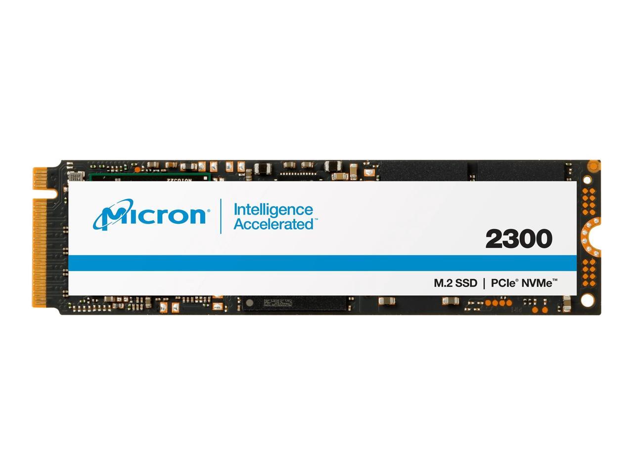 Micron 2300 512 GB Solid State Drive - M.2 2280 Internal - PCI Express ...