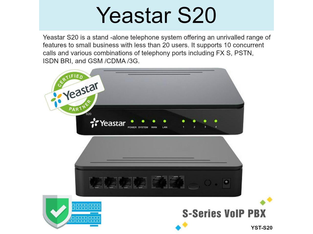 Yeastar S20 VoIP PBX Phone System - Newegg.com