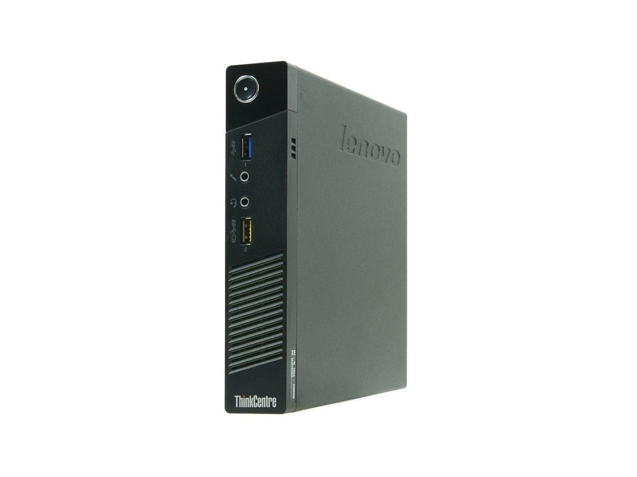 Refurbished: Lenovo ThinkCentre M93p Tiny Form Factor Computer PC, 3.20 ...