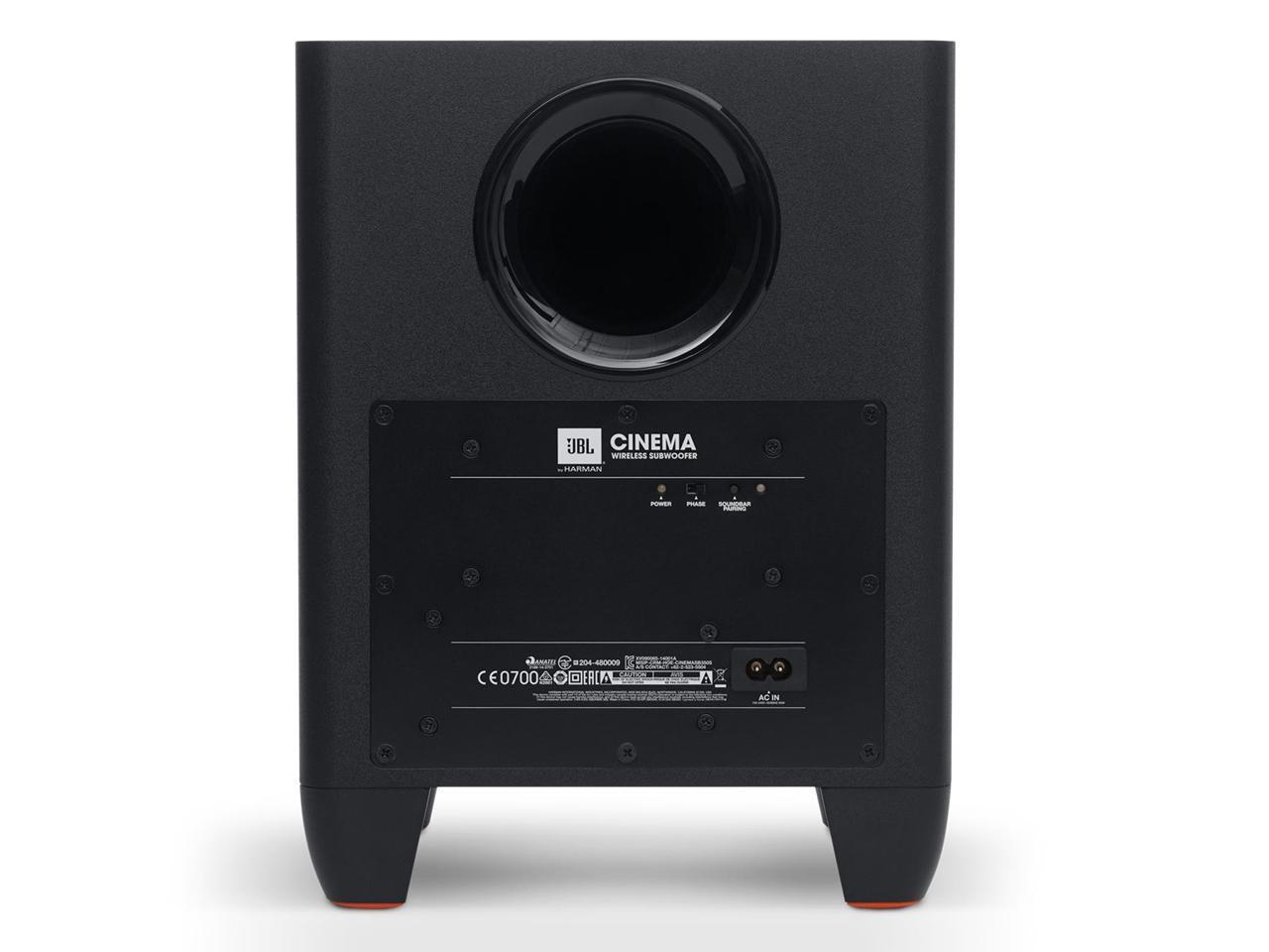 JBL Cinema SB250 All-In-One Soundbar with Compact 6.5" Wireless ...