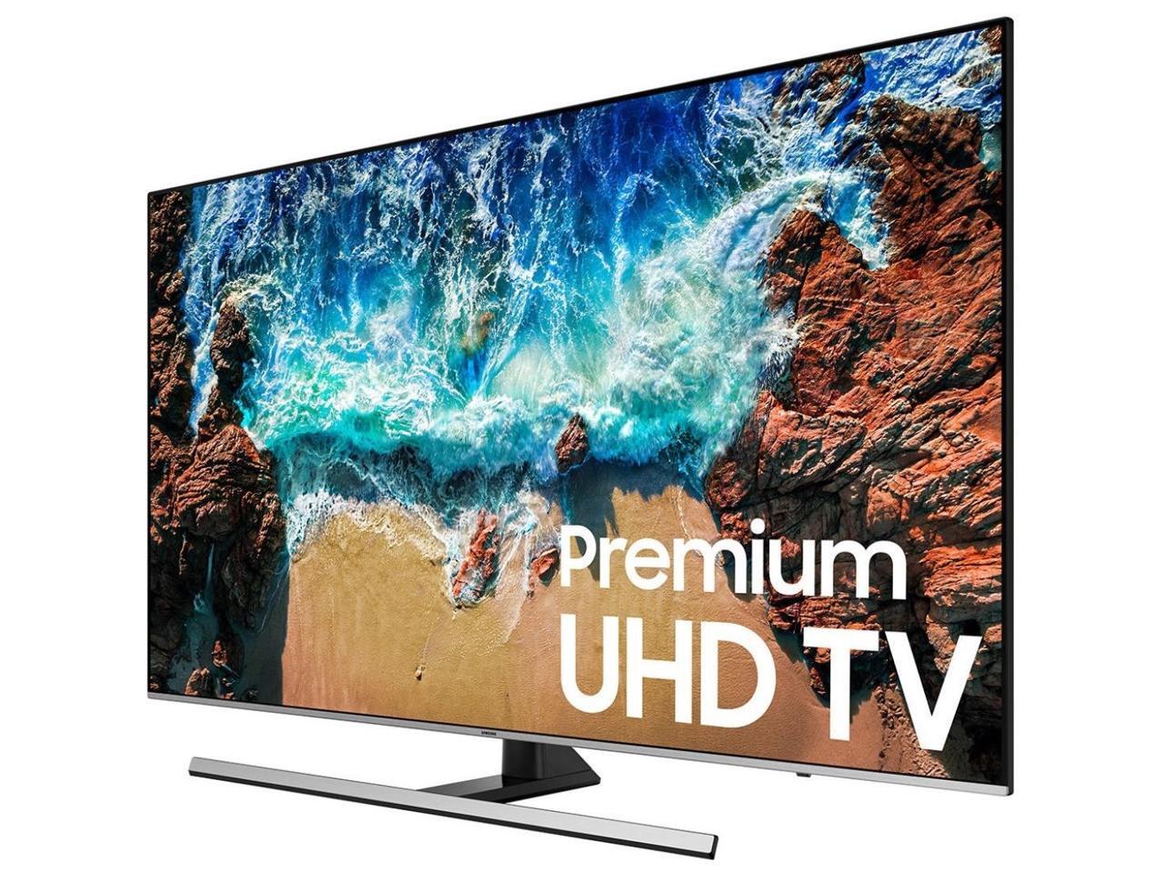 Refurbished: Samsung NU8000 55" Class Premium 4K UHD Smart TV ...