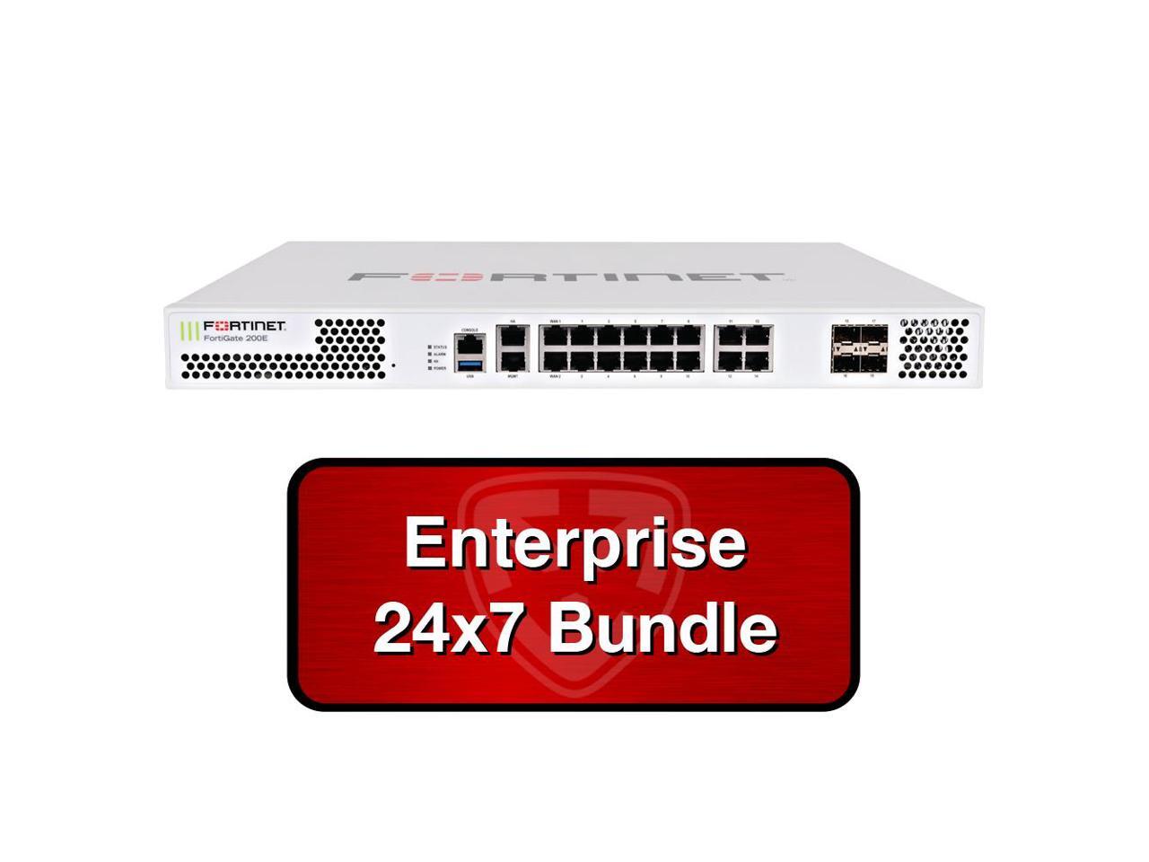 Fortinet FortiGate-200E / FG-200E Next Gen Security Appliance with 3 ...