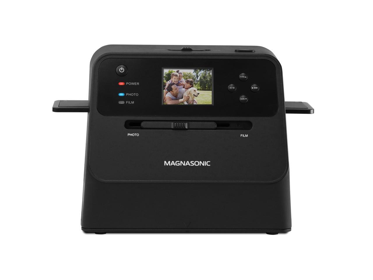 Magnasonic All-In-One Film & Photo Scanner, 14MP Resolution, Converts ...
