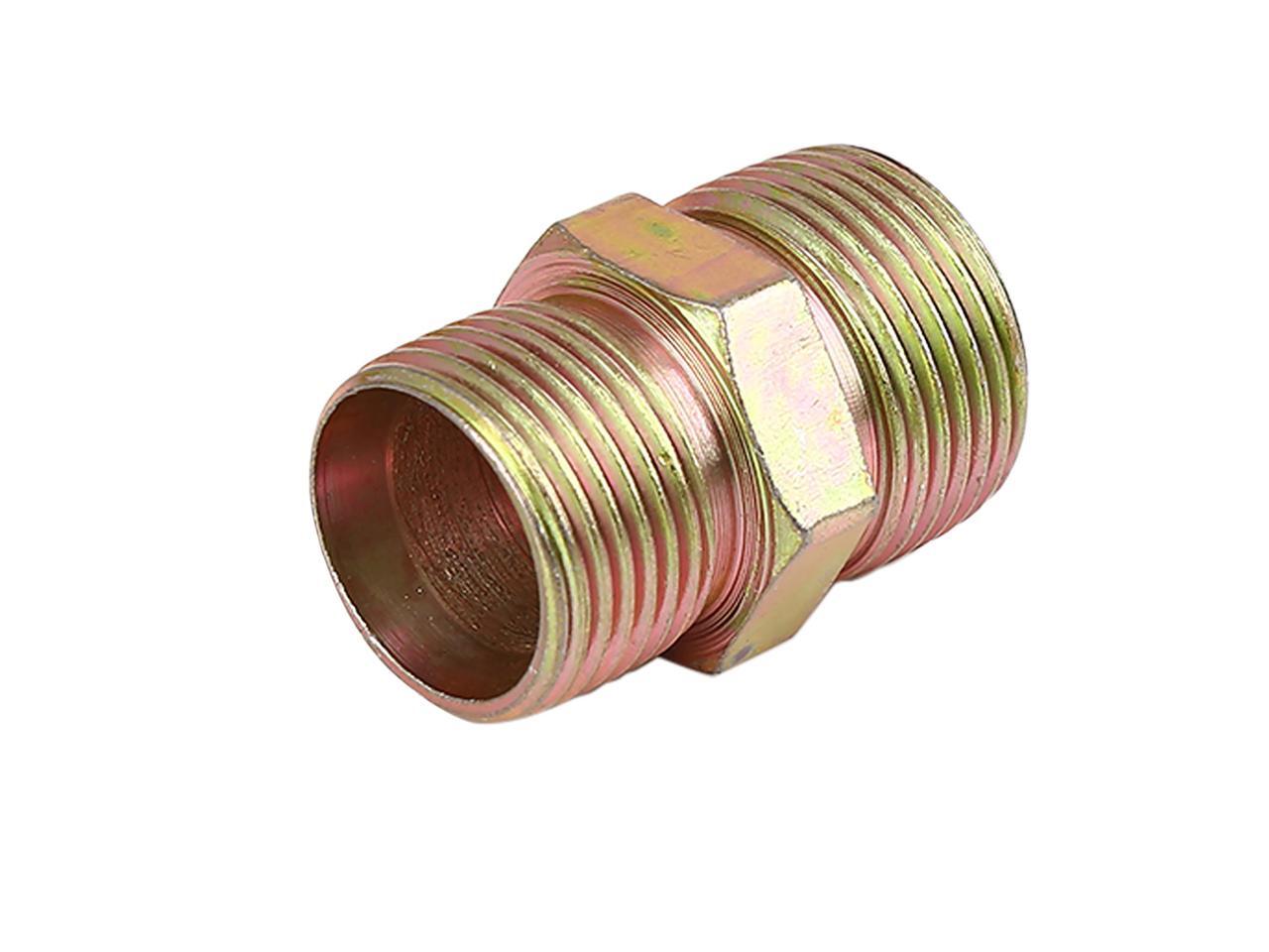 2pcs M20 x 1.5mm to M22 x 1.5mm Car Straight Air Pipe Fitting Connector ...