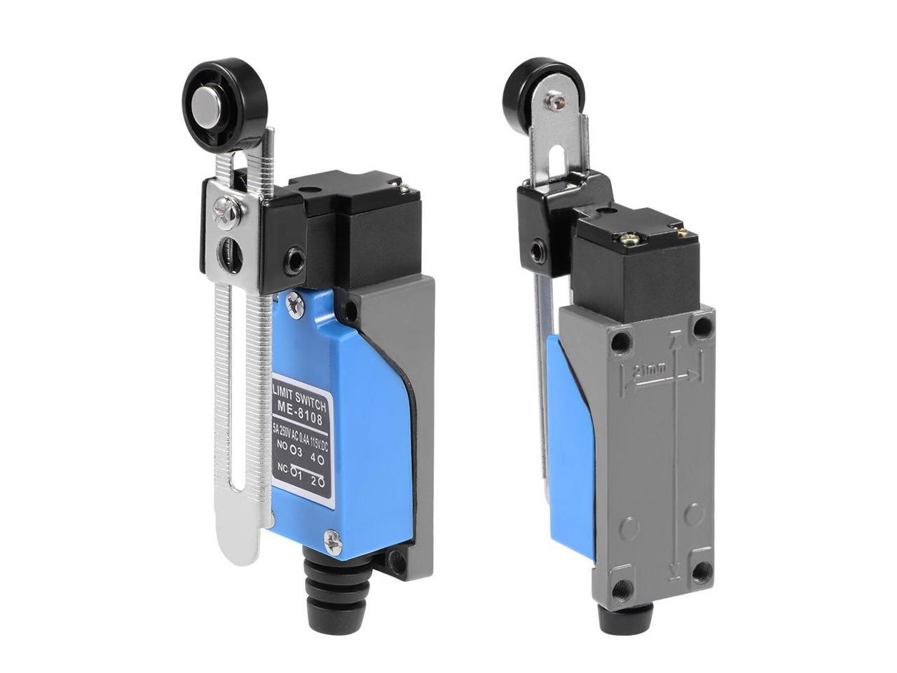 ME-8108 Adjustable Roller Lever Arm Momentary Limit Switch 1NC+1NO - Newegg.com
