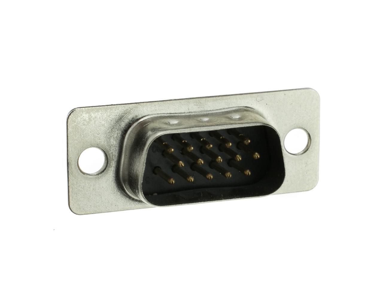 Cable Wholesale HD15 (VGA) Male Solder Type Connector, 15C - Newegg.com