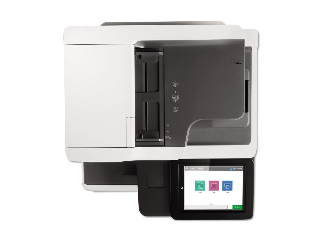 HP LaserJet Enterprise MFP M681dh - Multifunction printer - color ...