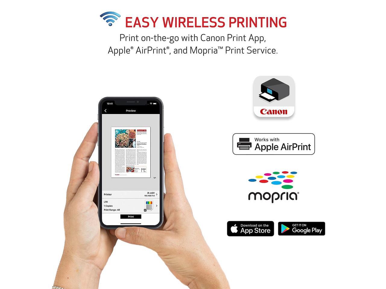 Canon PIXMA TS6420a USB / Wi-Fi InkJet MFC / All-In-One Color White ...