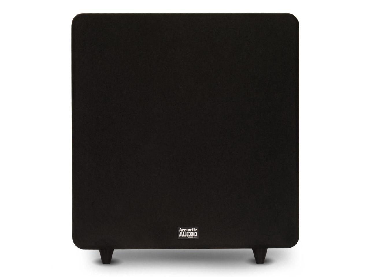 Acoustic Audio PSW600-15 Home Theater Powered 15" LFE Subwoofer Black ...