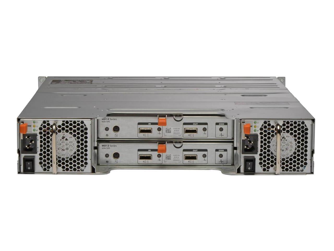 Refurbished: Dell PowerVault MD1220 DAS Redundant 6Gb/s SAS/SATA EMM ...