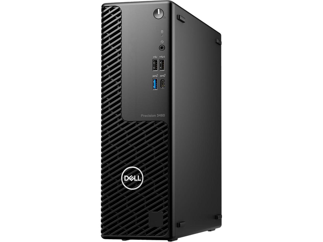 Dell Precision 3460 SSF Business Desktop Black (6-Core Intel i5-12500 ...