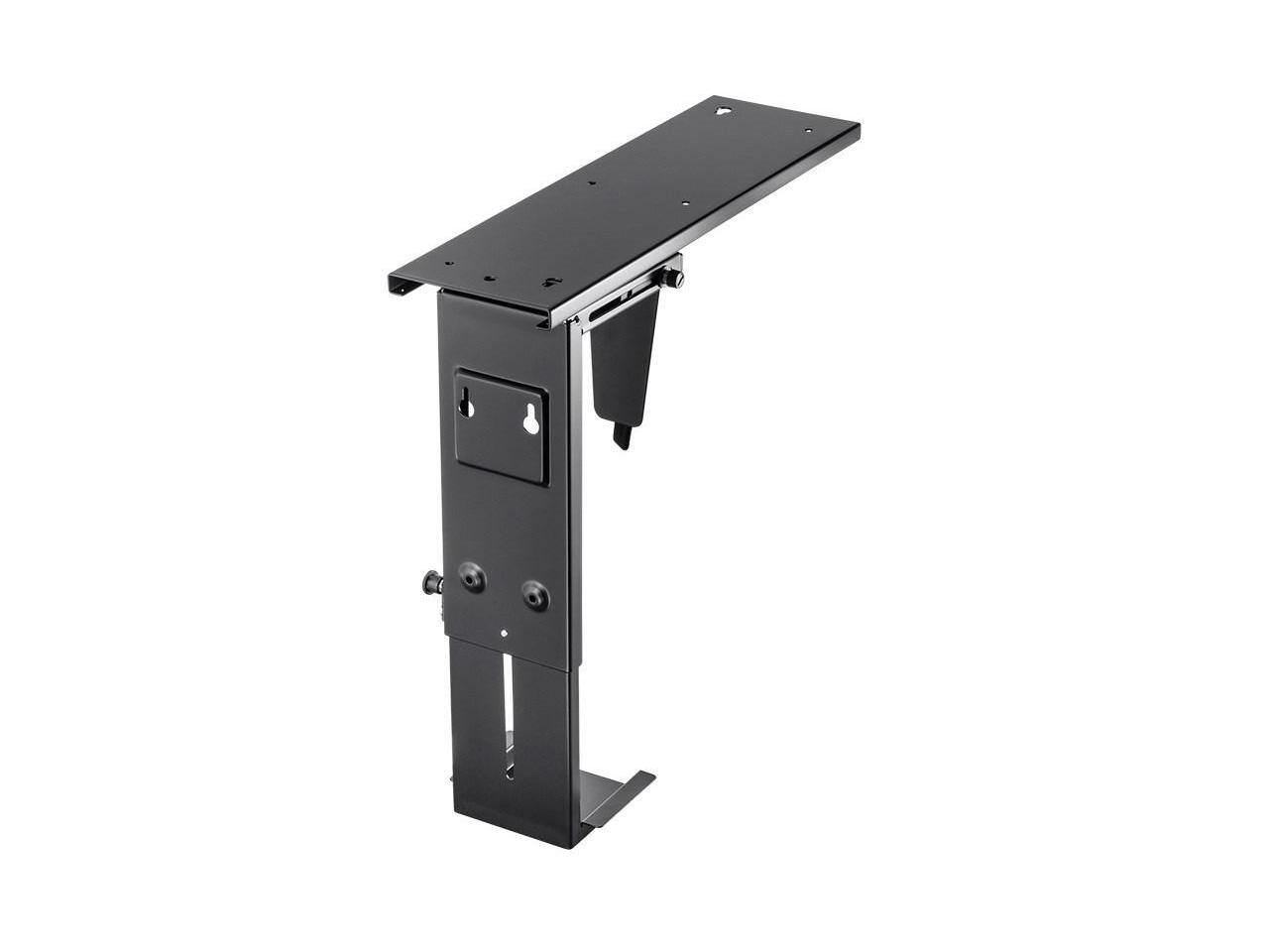 Monoprice Computer Case CPU Tower Holder, Adjustable Under Desk Mount ...