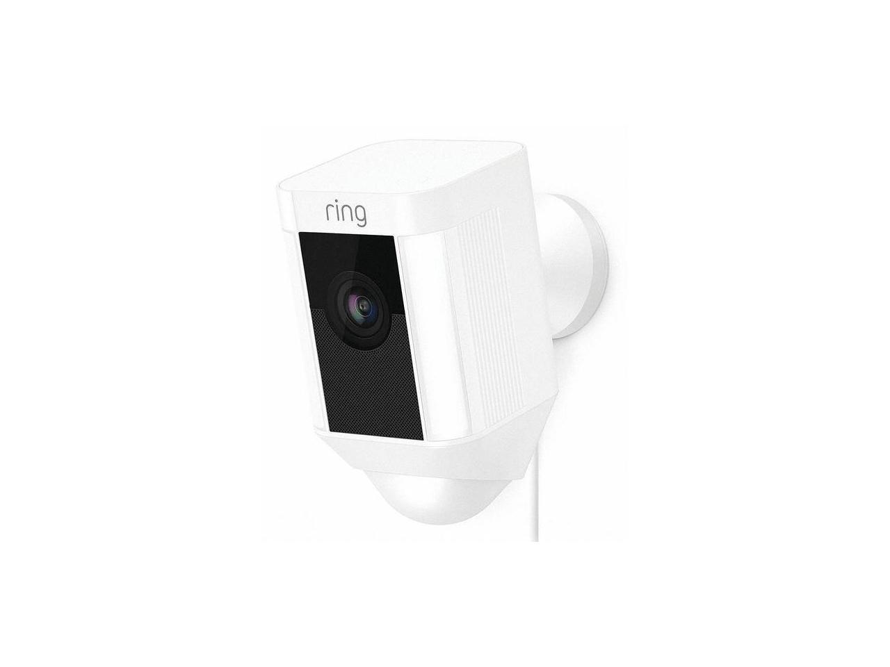 Ring Indoor/Outdoor 1080HD Wired Security Camera with LED Spotlight ...