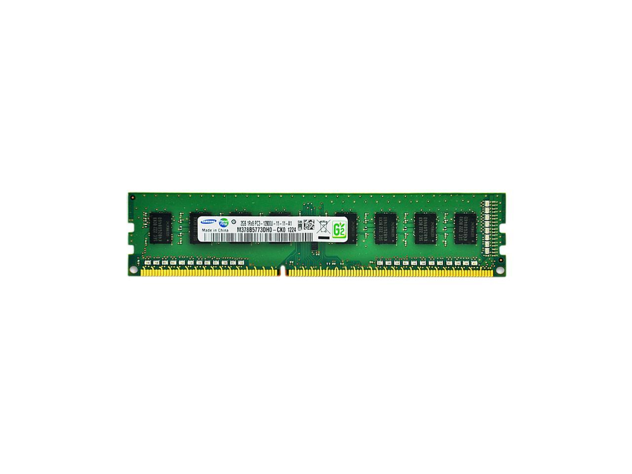 SAMSUNG DESKTOP MEMORY 2G 1Rx8 PC3-12800U (2G DDR3 1600) - Newegg.com
