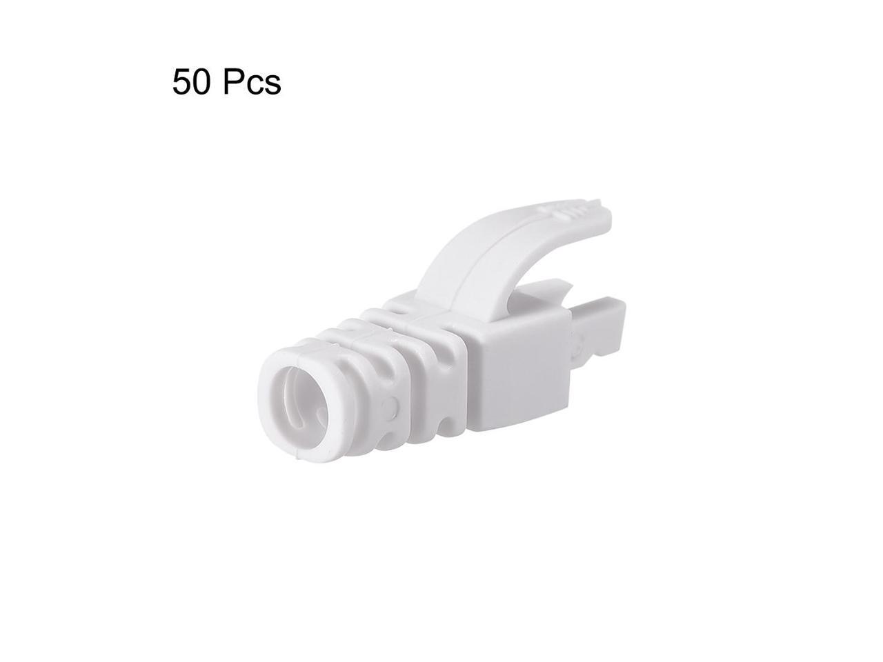 RJ45 Boots Cover Anti Dust Protector for Network Cable CAT5 CAT5e 6.5mm ...