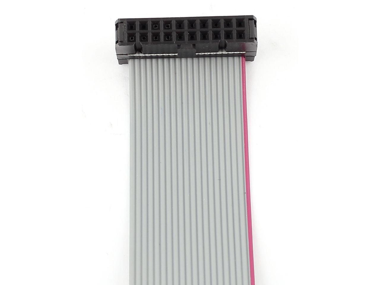 48cm 20-Pin 20 Way 2.54mm Pitch Female to Female IDC Extension Flat ...