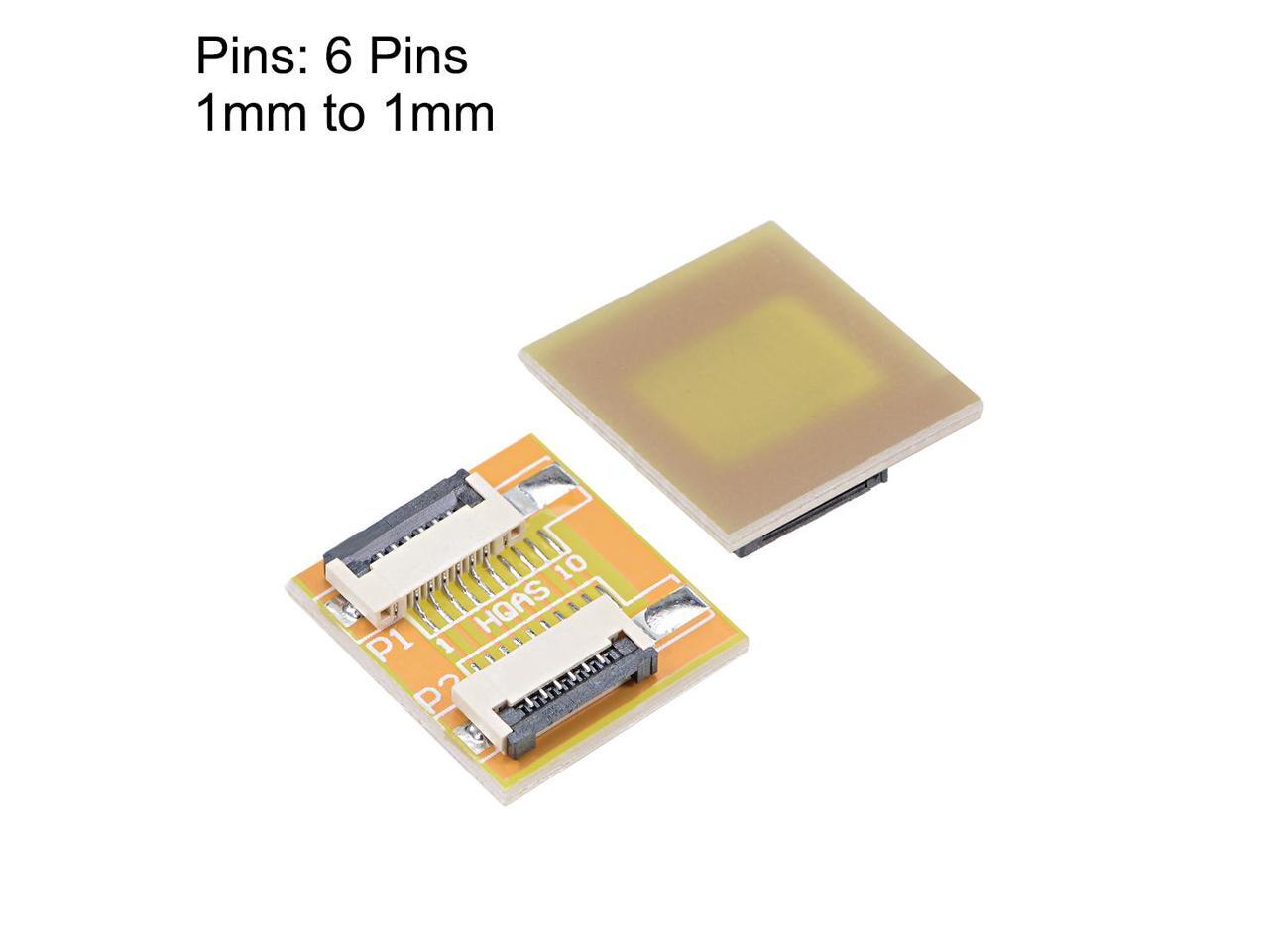 1.0mm Pitch 6 Pin to 6 Pin Extension Connector Aapter for FFC FPC Cable ...