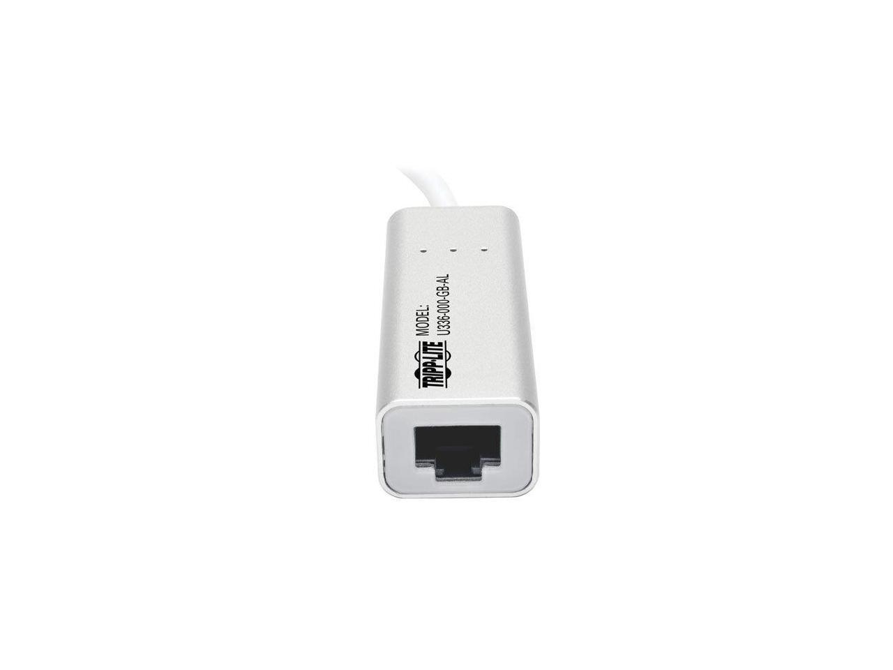 Tripp Lite U336-000-GB-AL USB 3.0 SuperSpeed to Gigabit Ethernet NIC ...