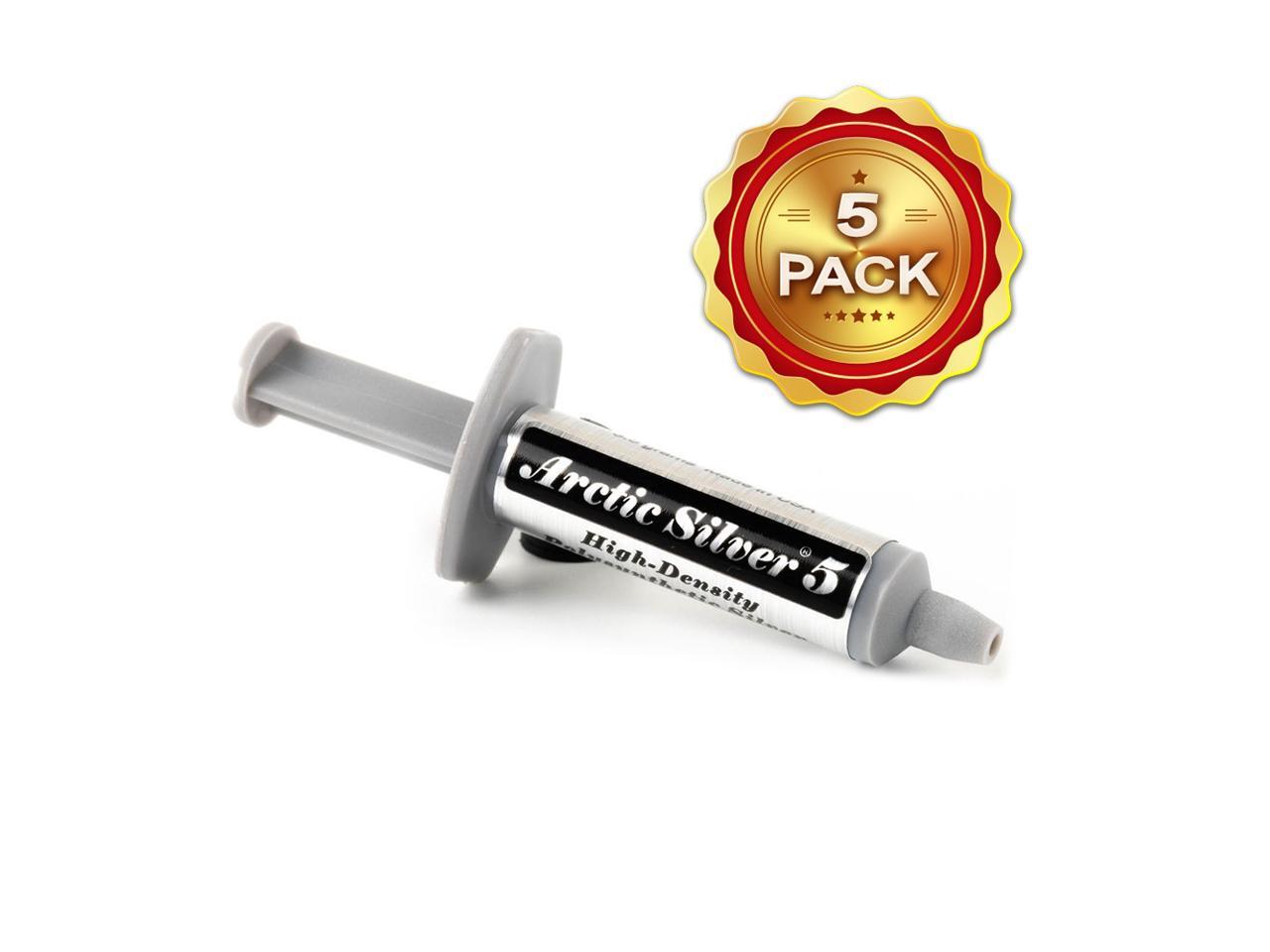 Arctic Silver 5 Thermal Compound 3.5 Gram (Pack of 5) AS5-3.5G X5 ...