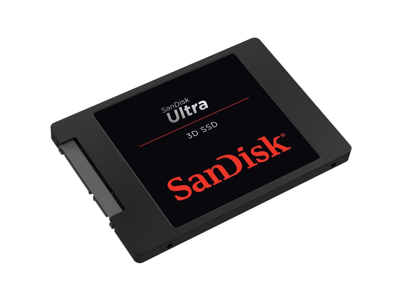 SanDisk Ultra 3D SATA III 2.5" 4TB Internal Solid State Drive SDSSDH3 ...
